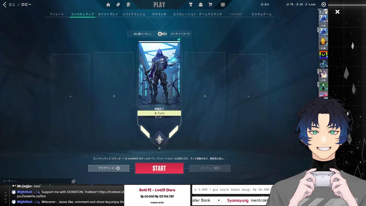 [ RANDOM ] MABAR MINGGU PAGI #DAY9『 Vtuber HaluLive 』 #vtuberid #valorant #vtuber - Pokémon Charts