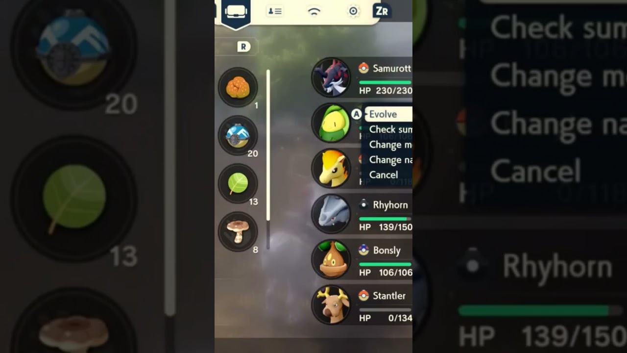 Evolving Budew in Pokémon Legends Arceus #Pokémon #pokémonevolutions ...