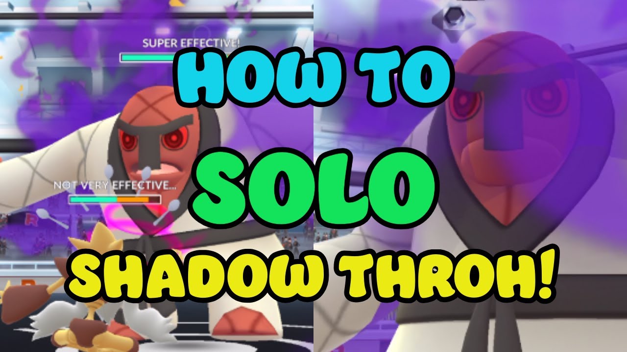 How to SOLO SHADOW THROH RAIDS in Pokémon GO! - Pokémon Charts