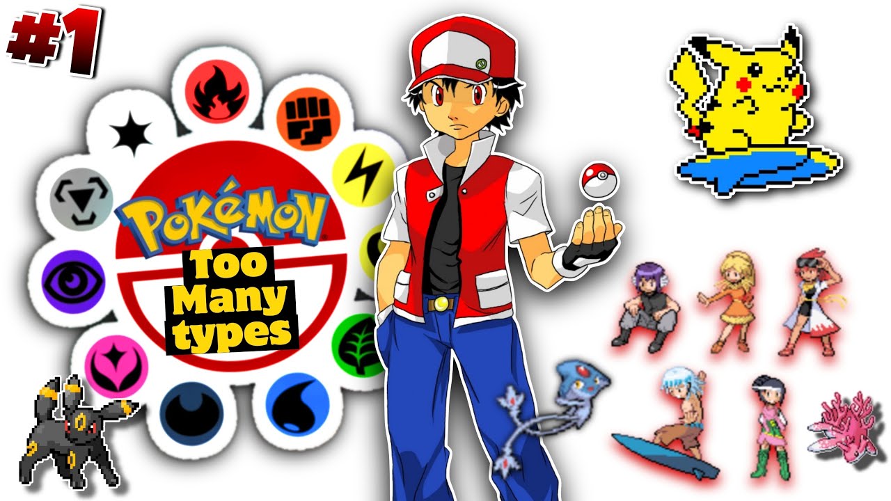 Pokémon Too Many Types GBA Rom Hack - Part 1 🔥 | Live Adventure! 🎮 # ...