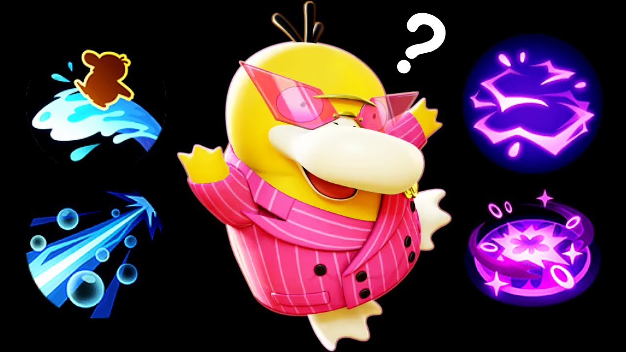PSN Gaming: Pokémon Unite Psyduck Guide (Part 2) - Pokémon Charts