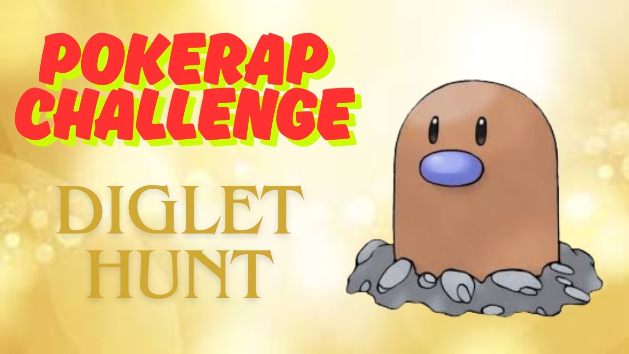 🔴Stupid diglett won't shine. Pokerap challenge shiny diglett hunt ...