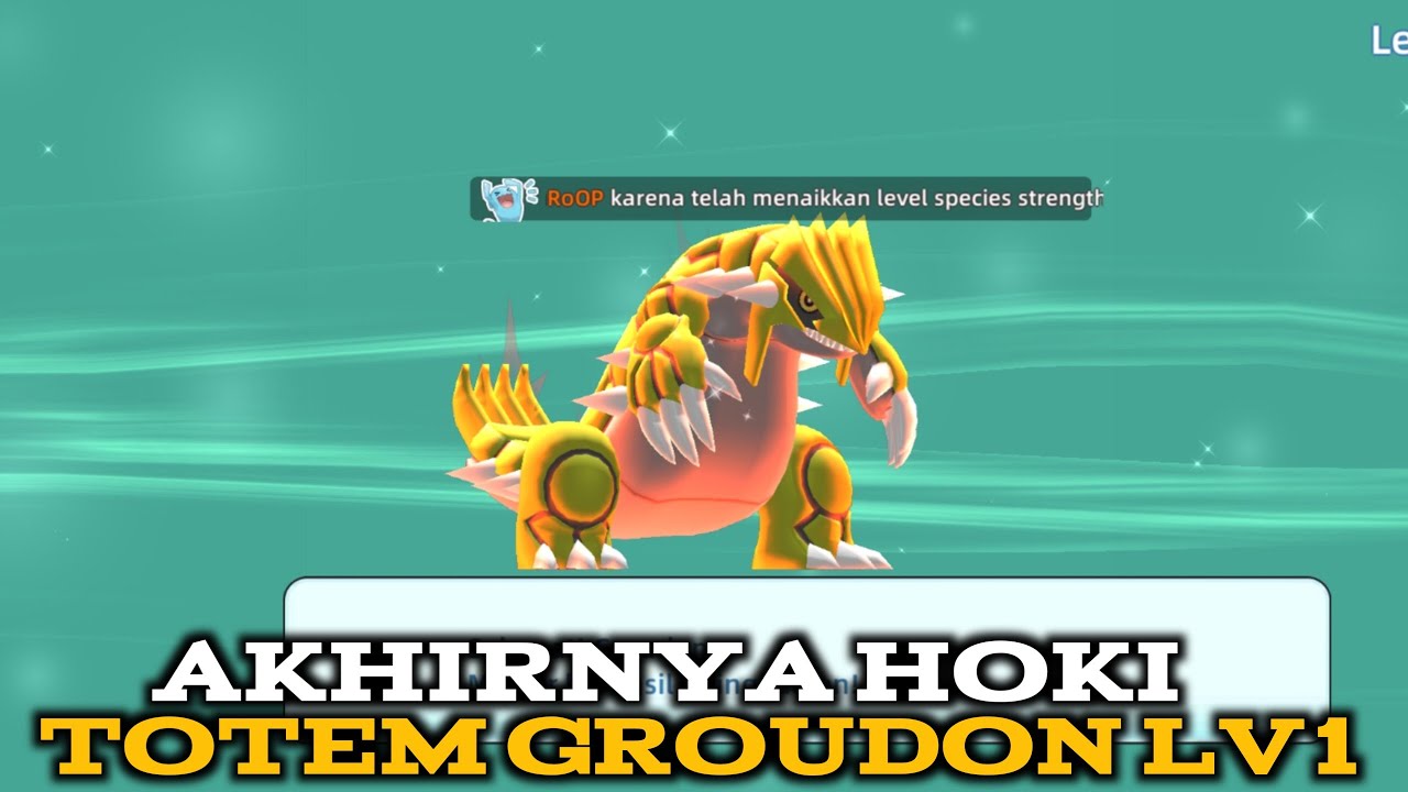 Akhirnya Kebuka Juga Totem Groudon 🔥ELF Explorer / Ultra Era pet [ KuRo ...