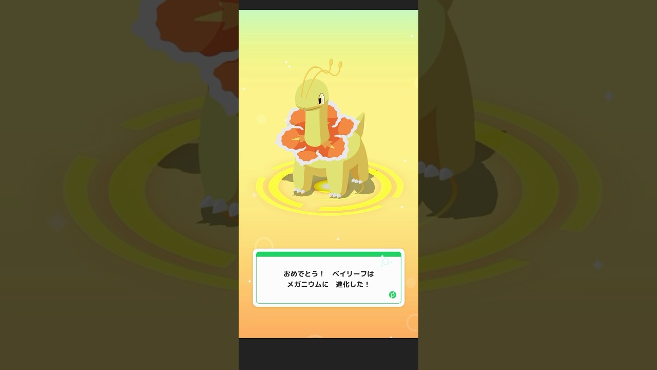 【Pokémon SLEEP】 Shiny Bayleef → Meganium Evolve 🔥 - Pokémon Charts